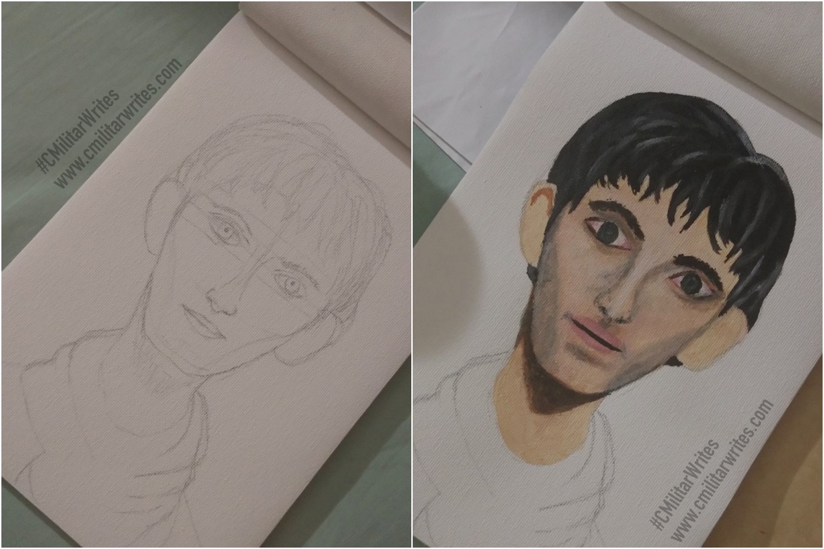 I painted a stylized portrait of Merlin–and here’s how it went down – C ...