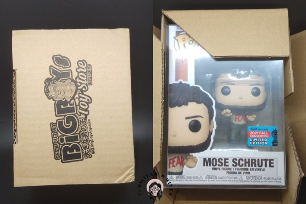 Unboxing my 2021 limited edition Funko POP! figure of Mose Schrute – C ...